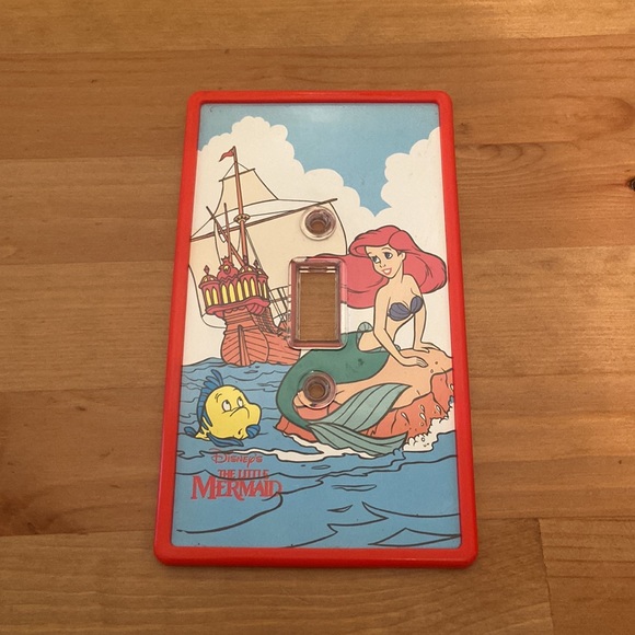 Disney | Wall Decor | 99 Disney The Little Mermaid Light Switch Cover ...